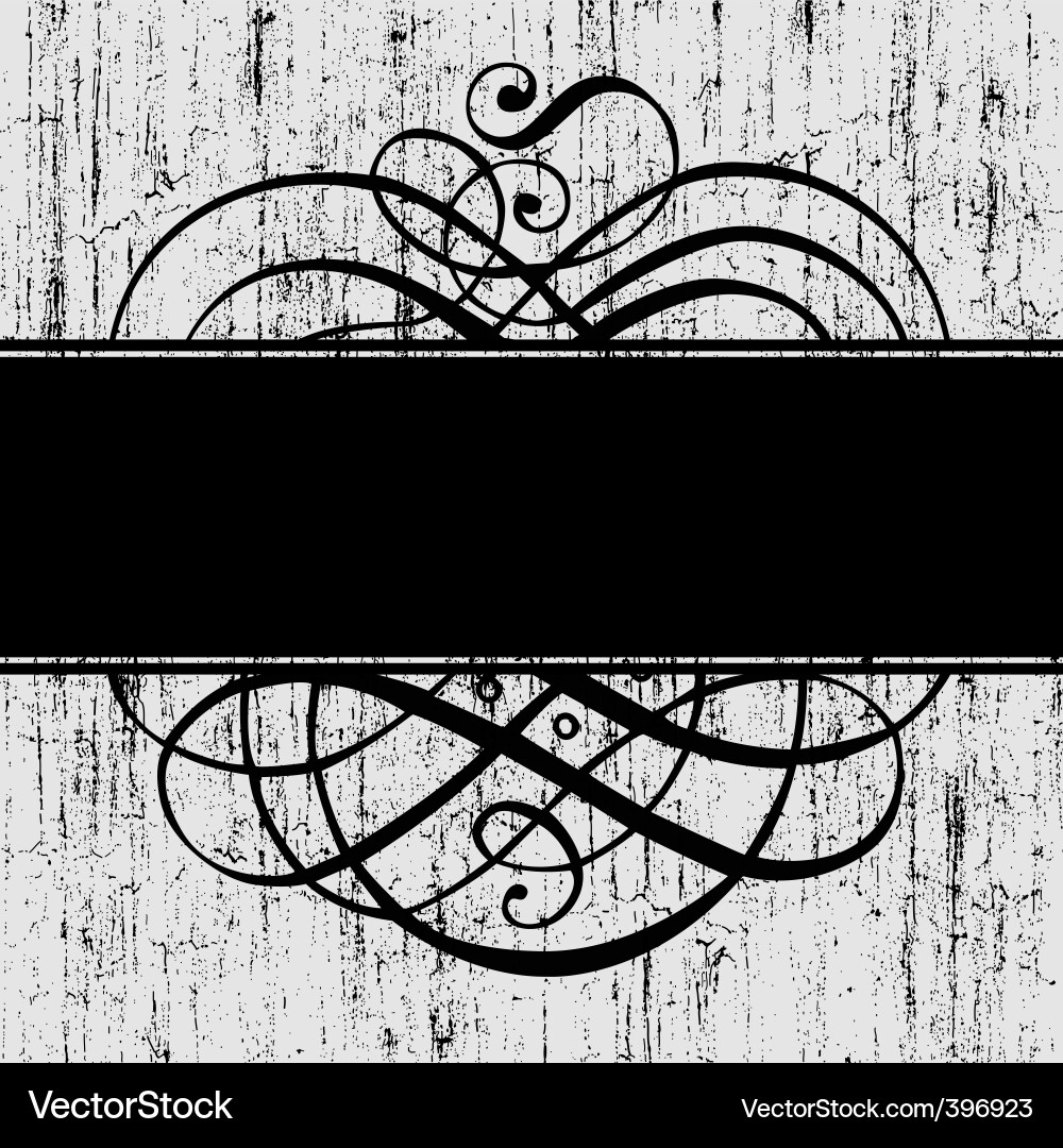 Flourish background Royalty Free Vector Image - VectorStock