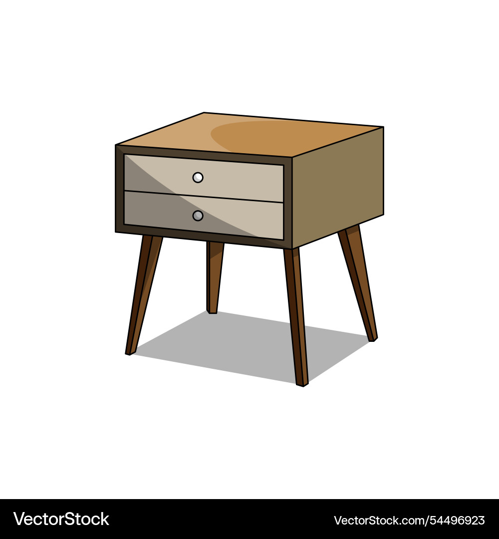 Table 6 Royalty Free Vector Image - VectorStock