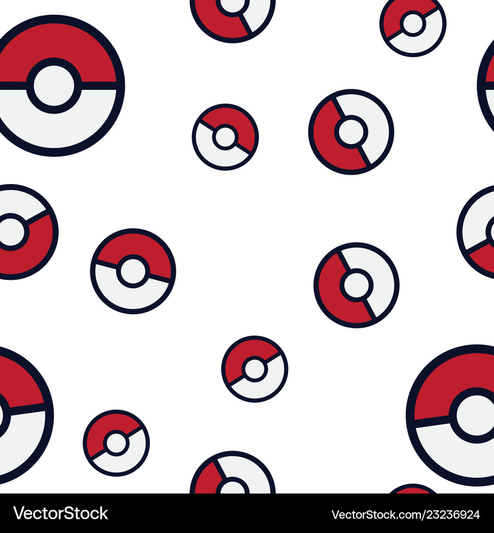 Pokeball Pattern Wallpaper