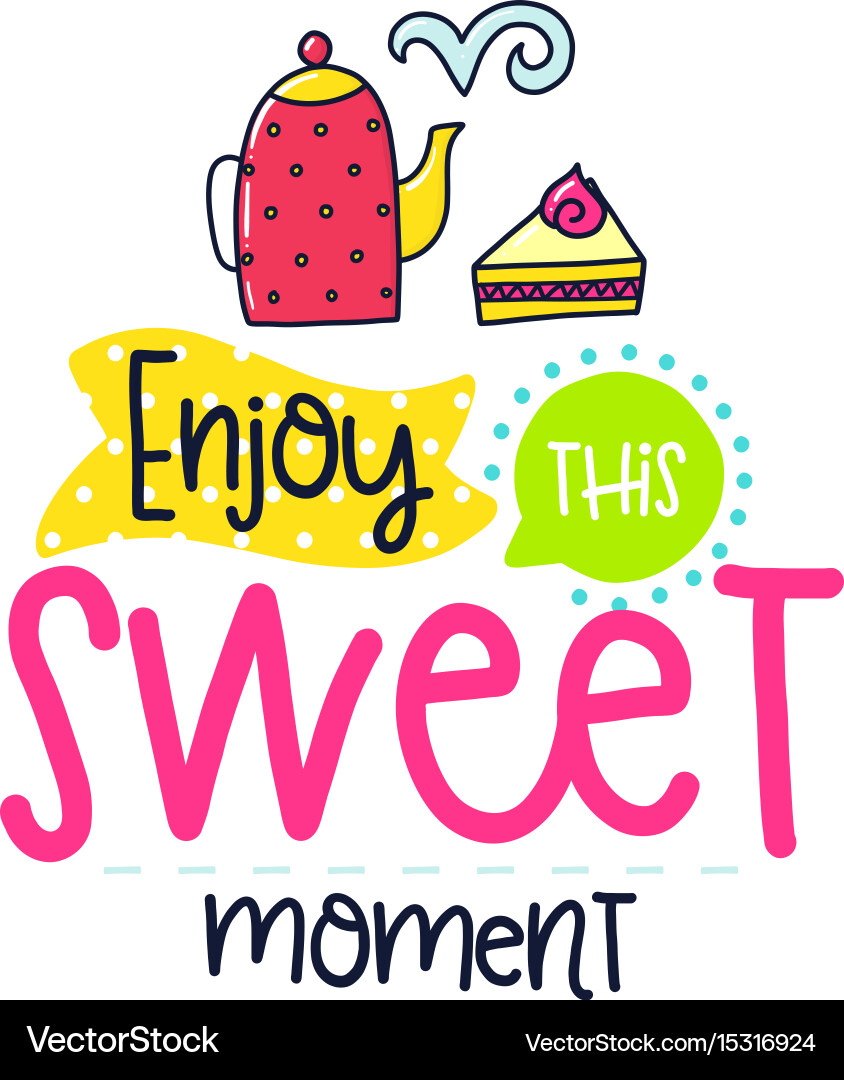 Poster with phrase Royalty Free Vector Image - VectorStock