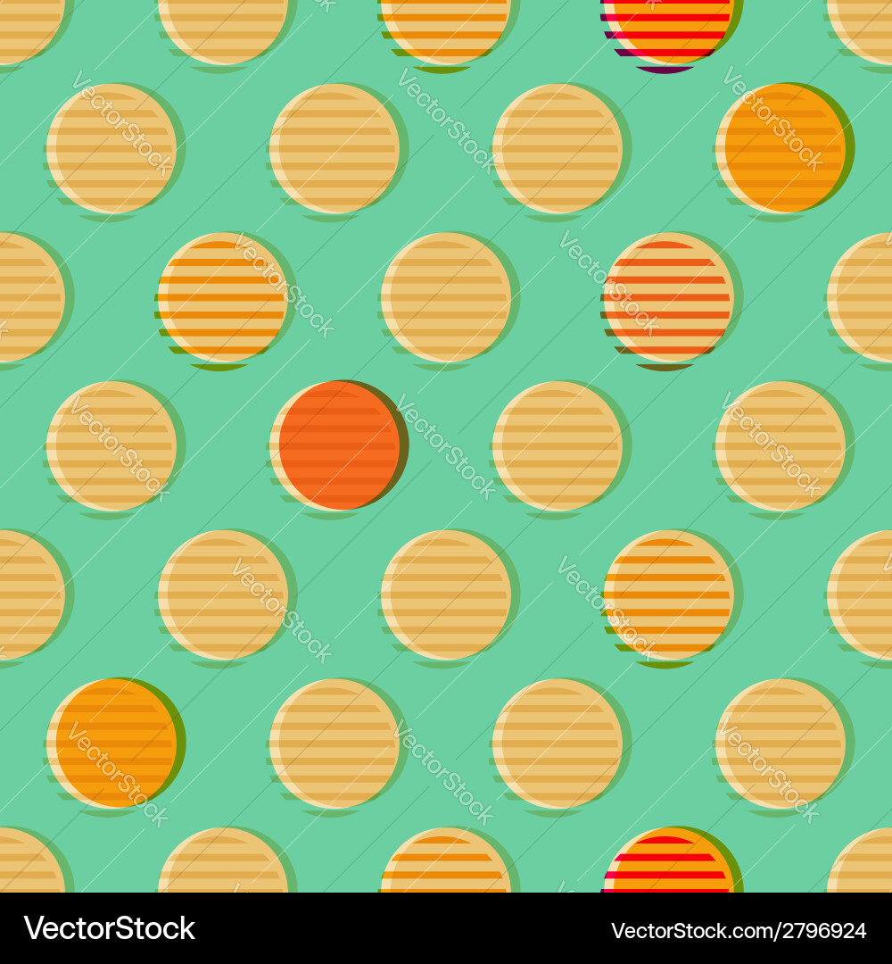Retro Geometric Pattern Royalty Free Vector Image
