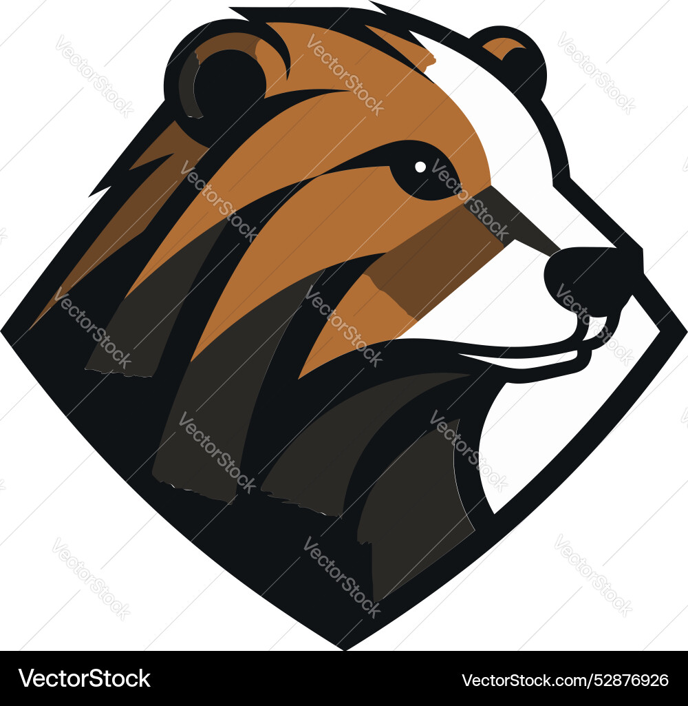 Beaver crowned heraldry royalty crest Royalty Free Vector