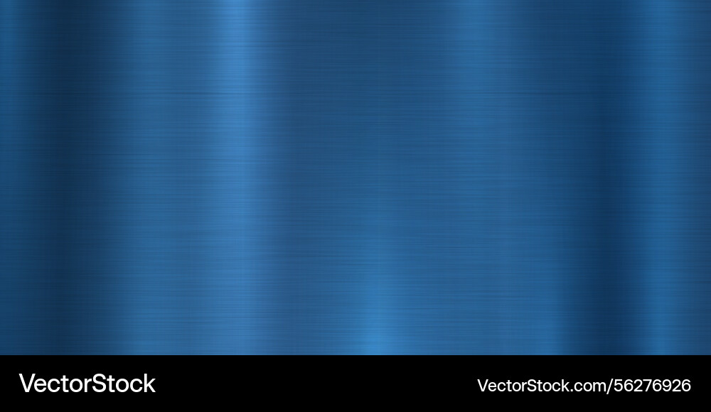 Blue metallic gradient with scratches foil Vector Image