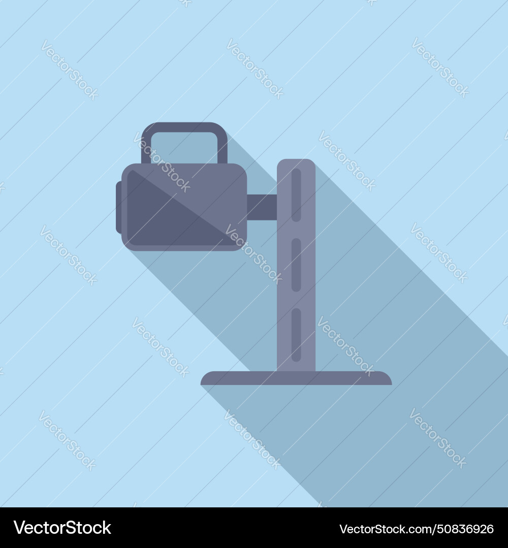 Fluorography control tool icon flat room Vector Image Fluorography control tool icon flat room Vector Image