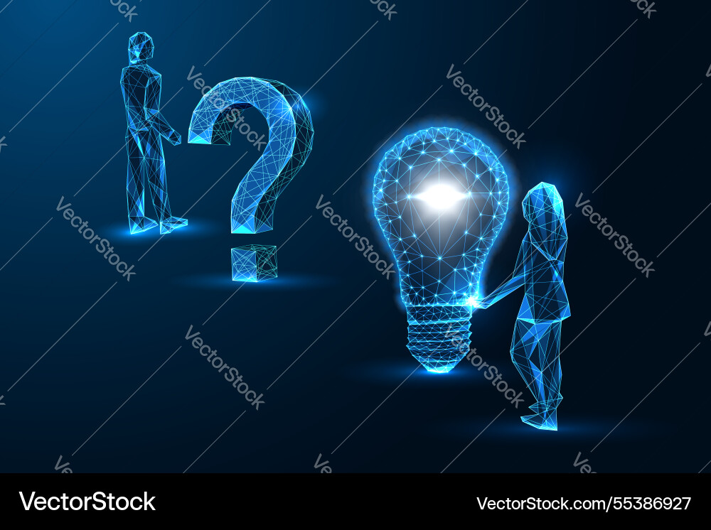 Problem-solving creative thinking concept Vector Image
