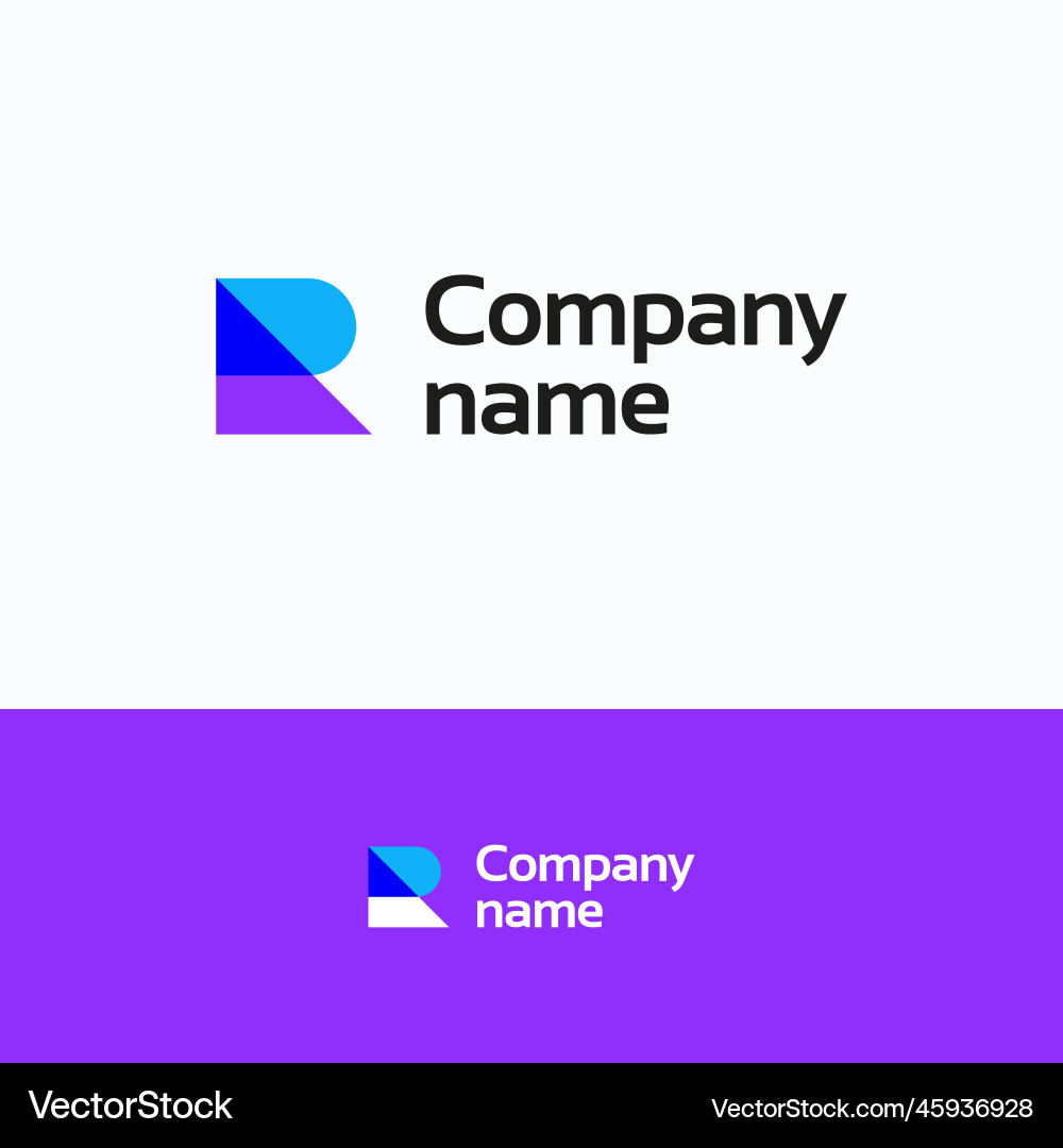 Company logo Royalty Free Vector Image - VectorStock