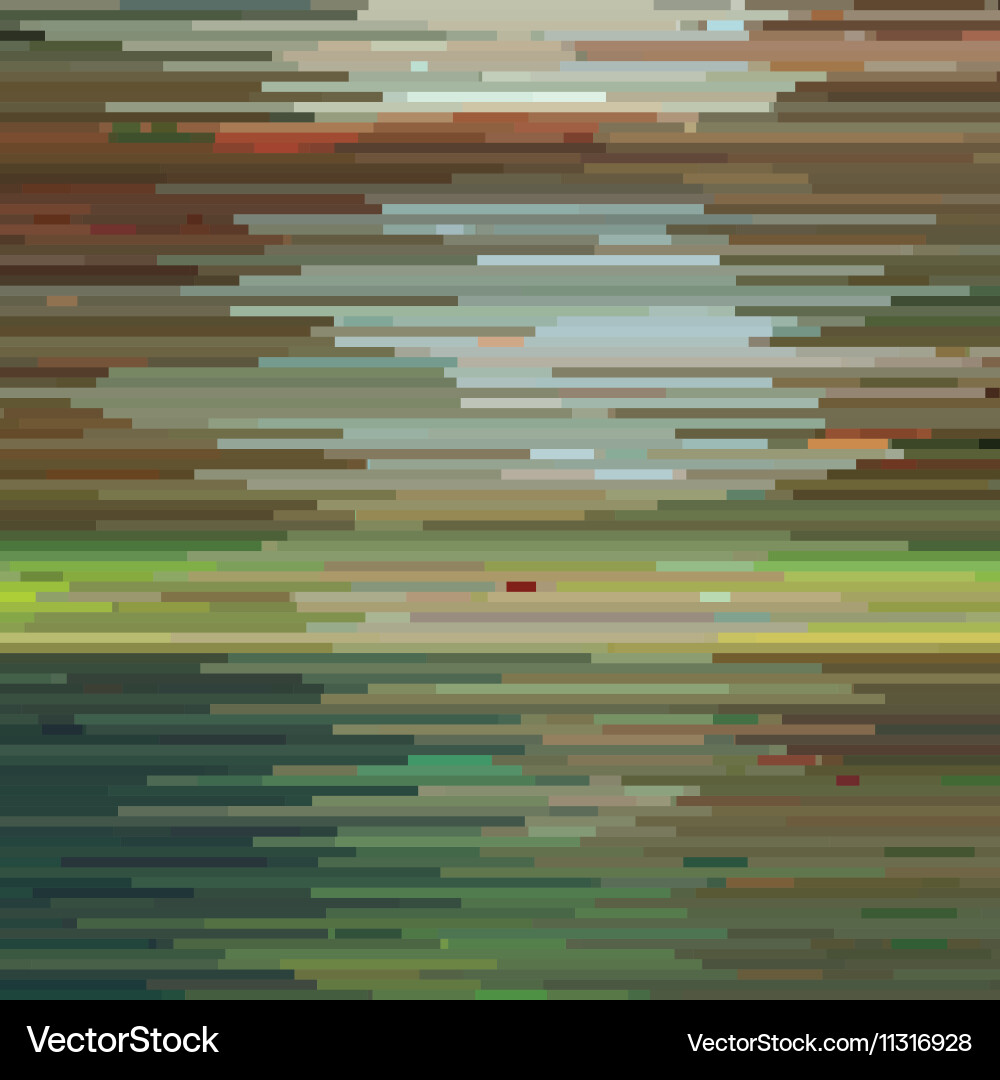 Glitch Texture - Colorful Abstract Royalty Free Vector Image