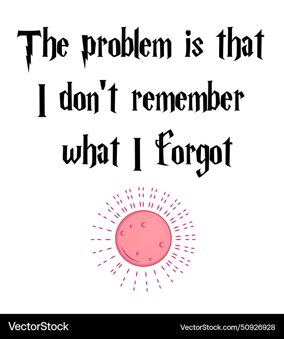 Magic school poster quote from a book about boy Vector Image