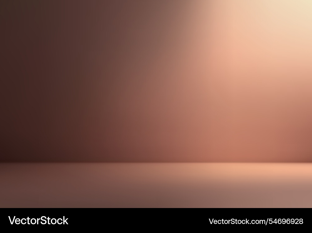 Soft pink gradient studio room background Vector Image