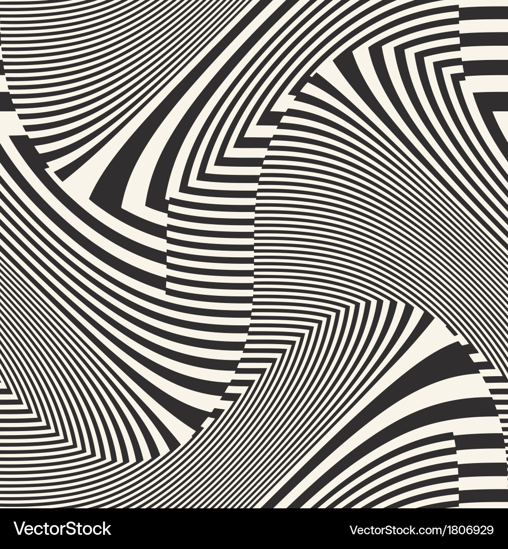 Striped textured chevron optical Royalty Free Vector Image