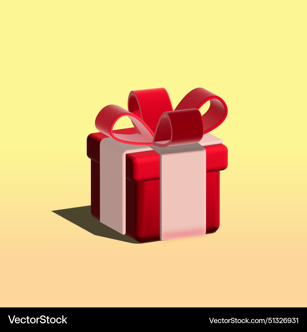 3d gift boxes Royalty Free Vector Image - VectorStock
