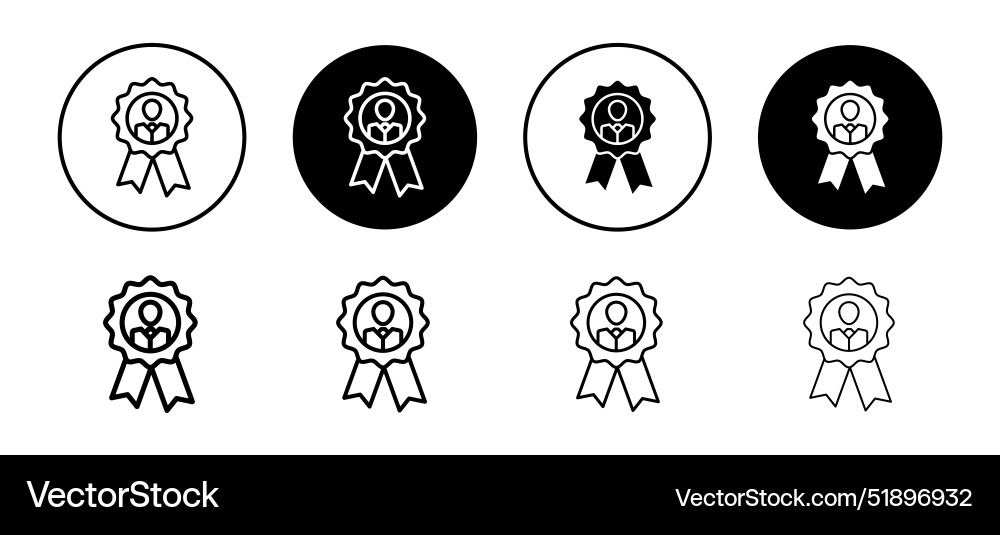 Best employee icon highlighting top performance Vector Image