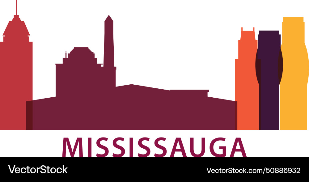 Mississauga logo Royalty Free Vector Image - VectorStock
