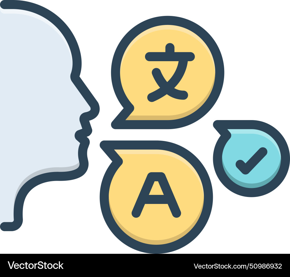 Pronunciation Royalty Free Vector Image - VectorStock
