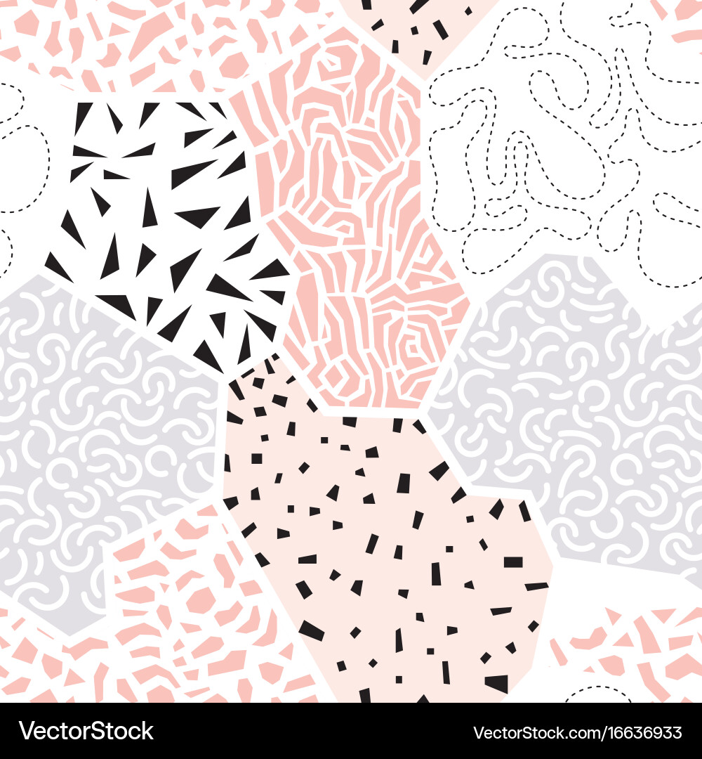 Bold Geometric Pattern Royalty Free Vector Image