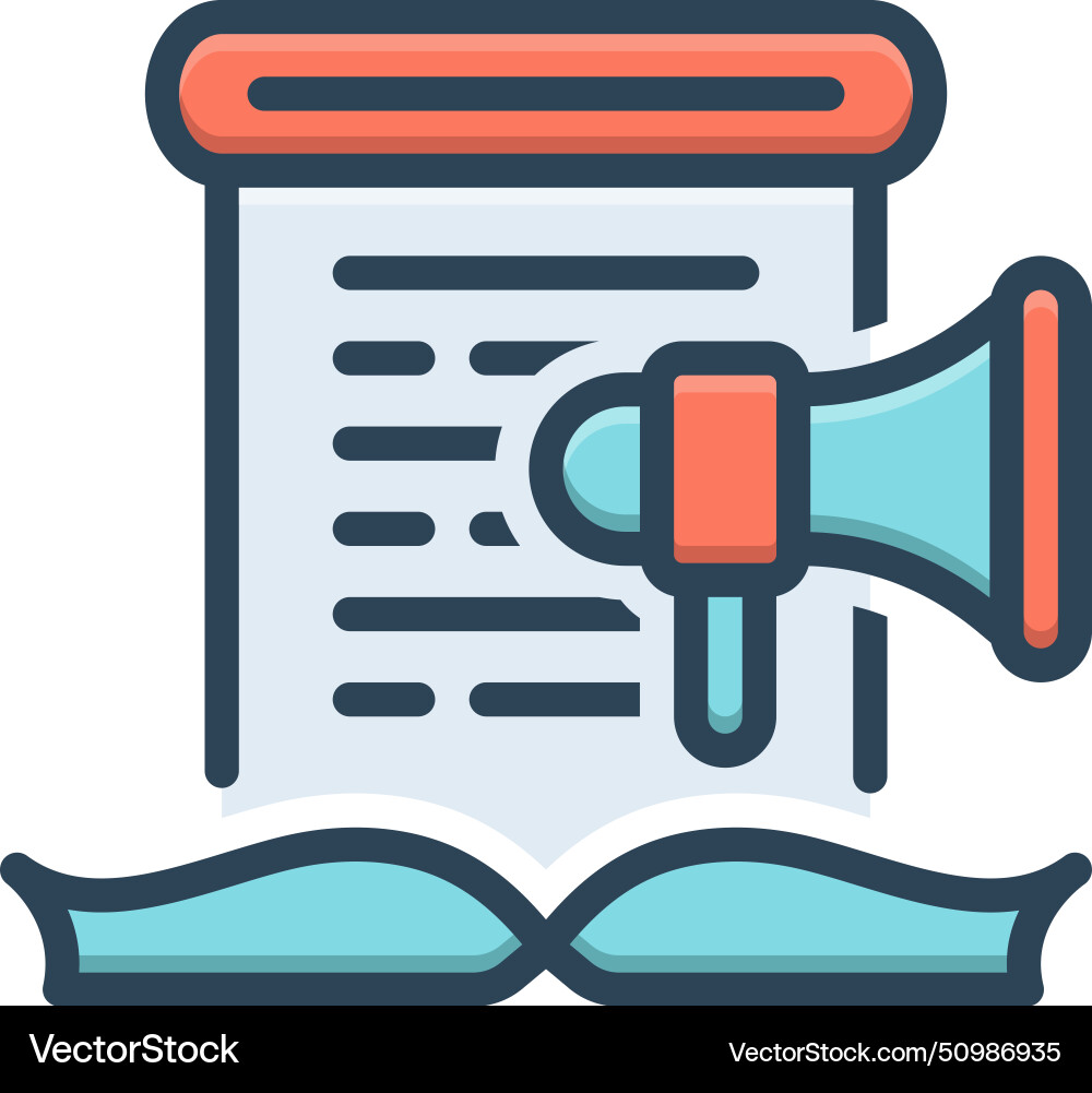 Publication Royalty Free Vector Image - VectorStock