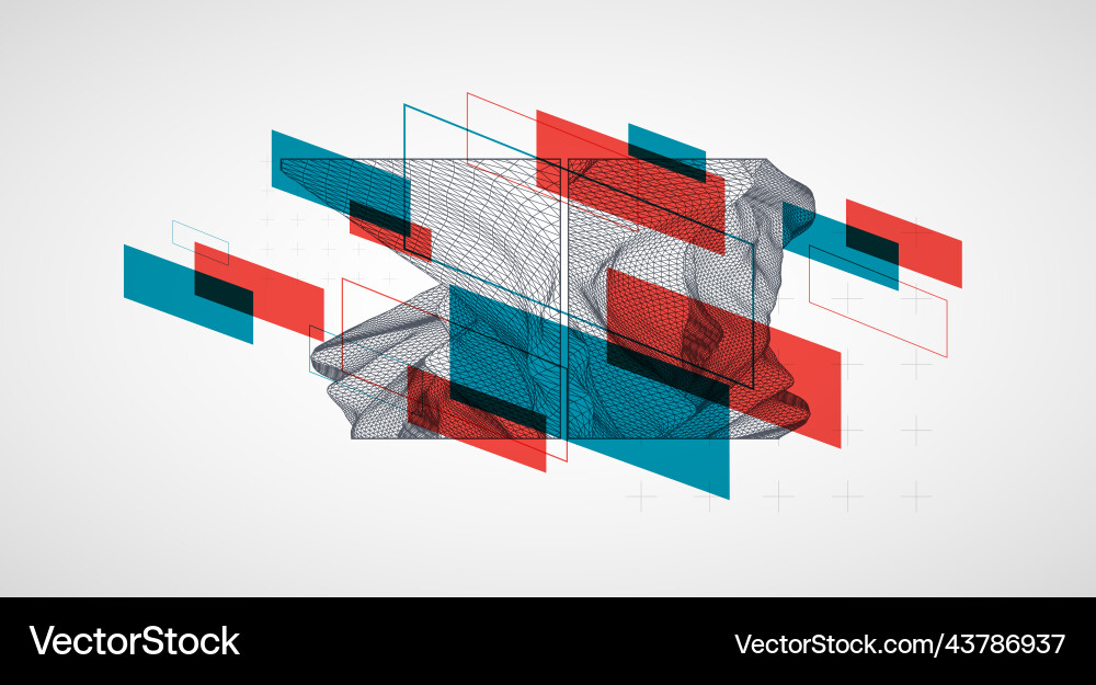 Modern science or technology elements trendy Vector Image