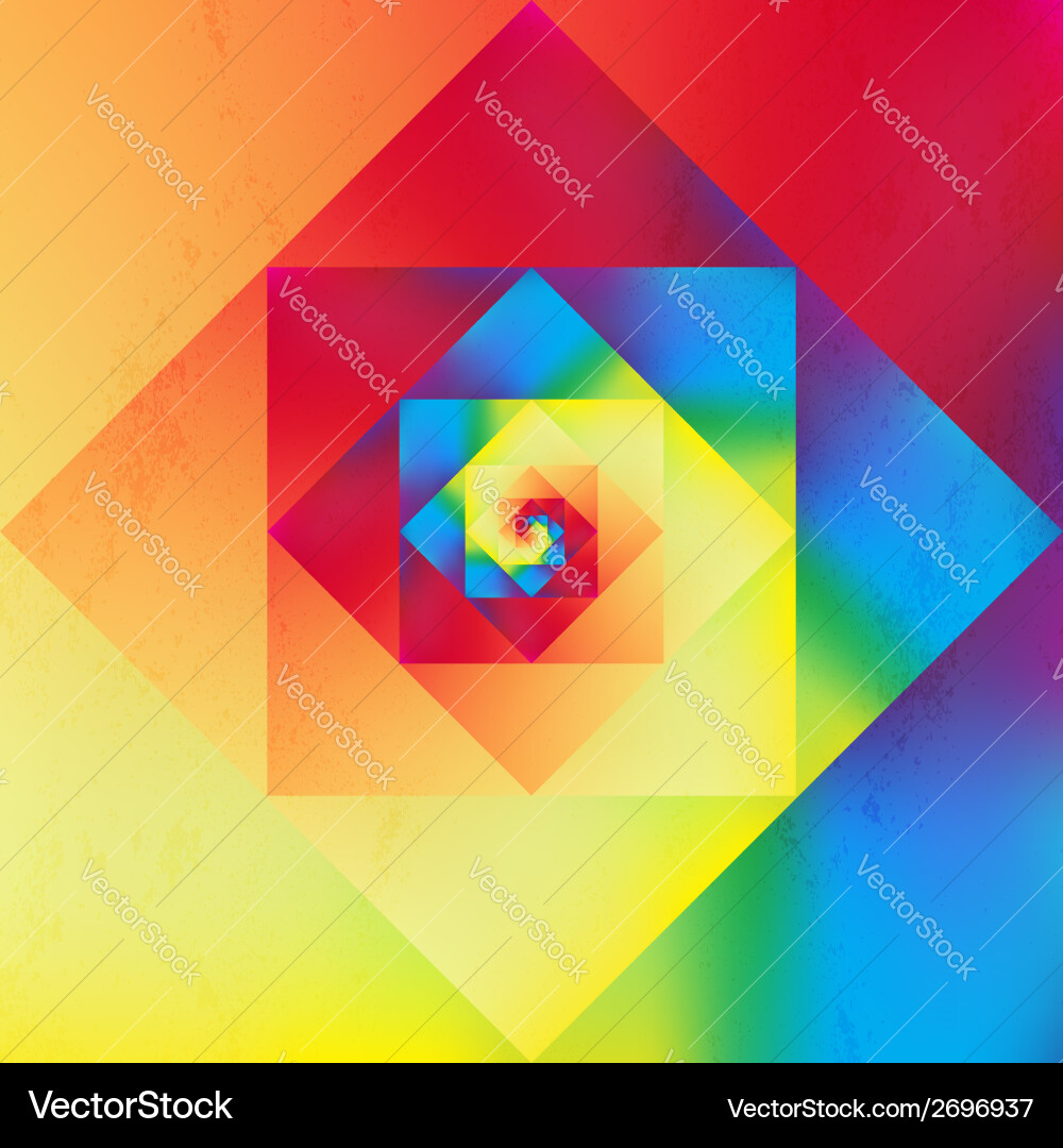 Vibrant optic art geometric pattern Royalty Free Vector