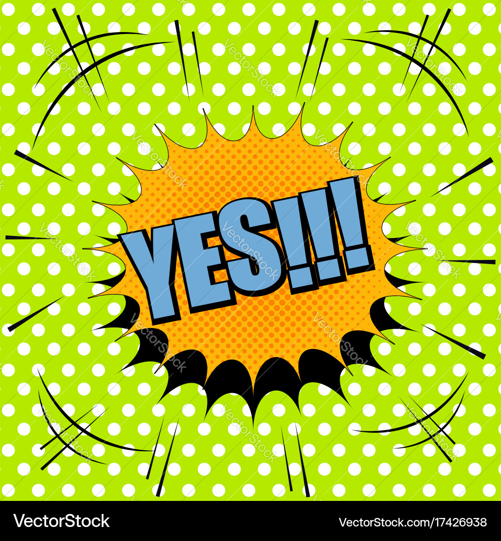 Comic book bright background Royalty Free Vector Image