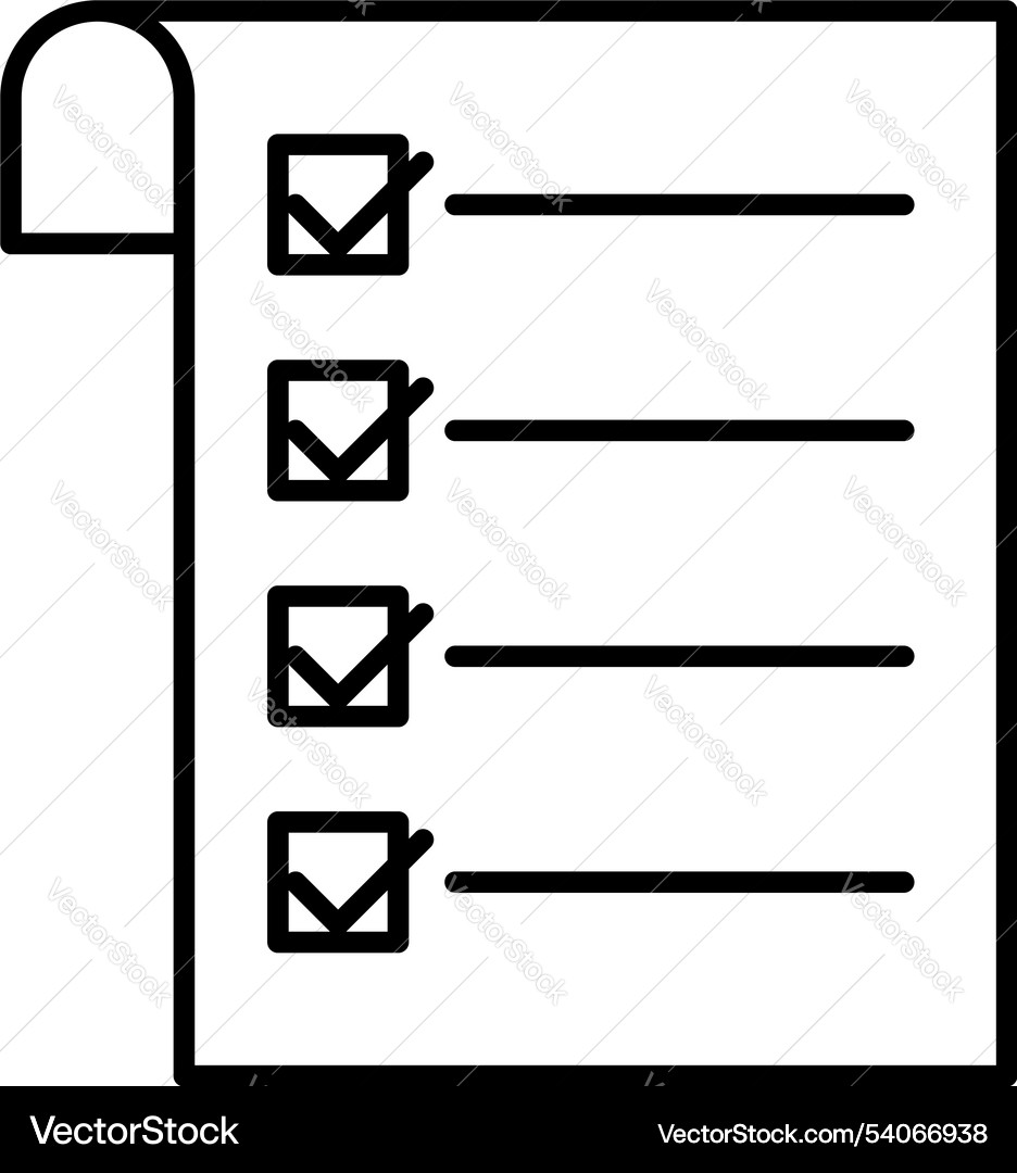 Report line icon design Royalty Free Vector Image