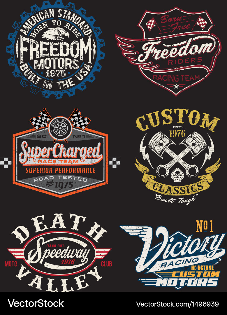 Motorcycle Banner Vector Images (over 7,500)
