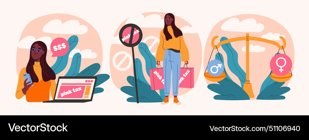 A depicting woman addressing Royalty Free Vector Image