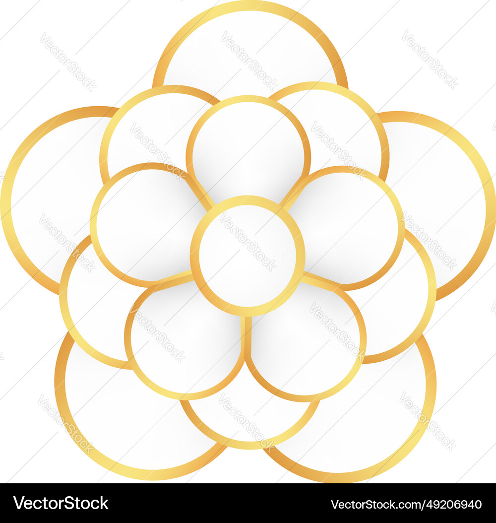 Chinese lunar new year flower Royalty Free Vector Image