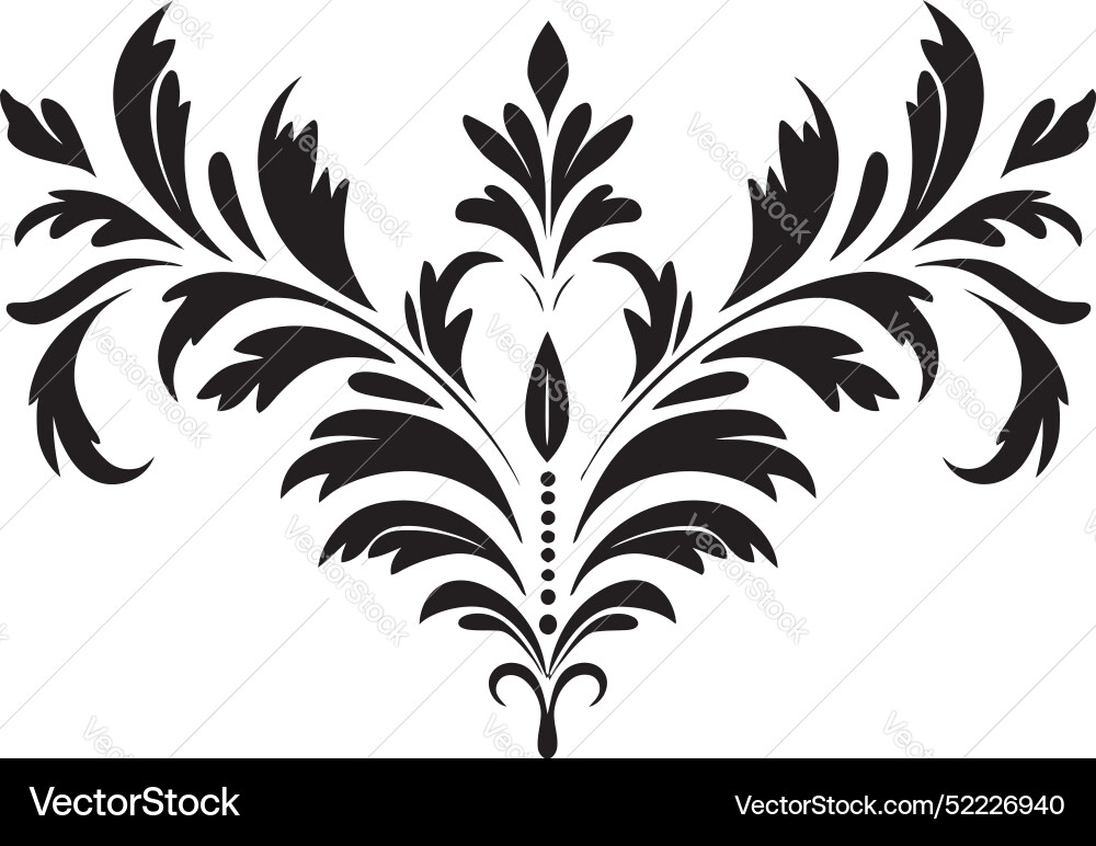 Regal resonance monochrome emblem highlighting Vector Image