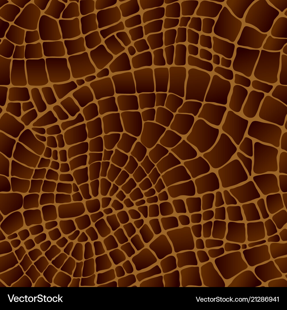 Brown leather texture seamless pattern background Vector Image