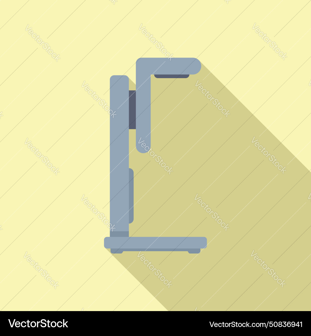 Oncology diagnosis icon flat screening Royalty Free Vector