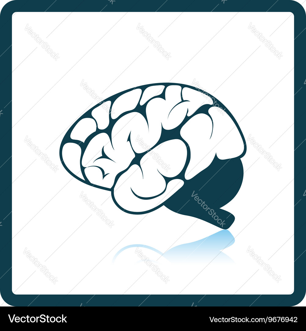 Brain icon Royalty Free Vector Image - VectorStock