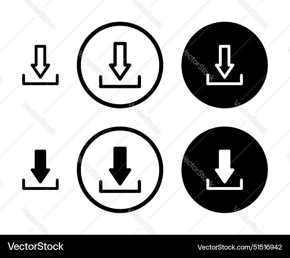 Download icon Royalty Free Vector Image - VectorStock