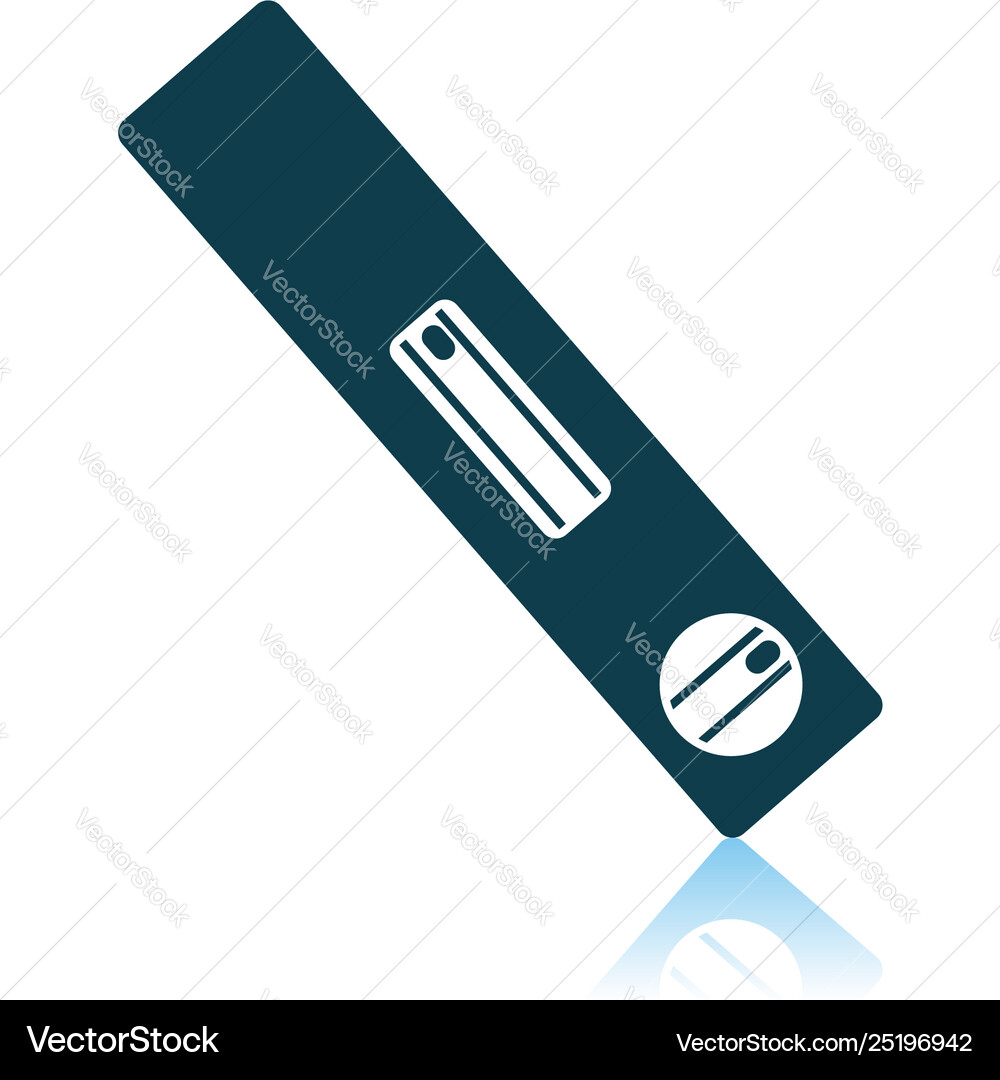 Icon of construction level Royalty Free Vector Image