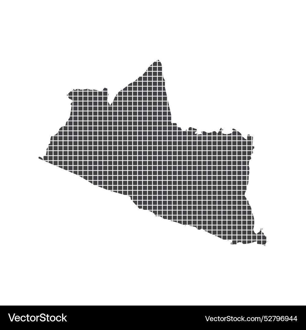 Yogyakarta map icon design Royalty Free Vector Image
