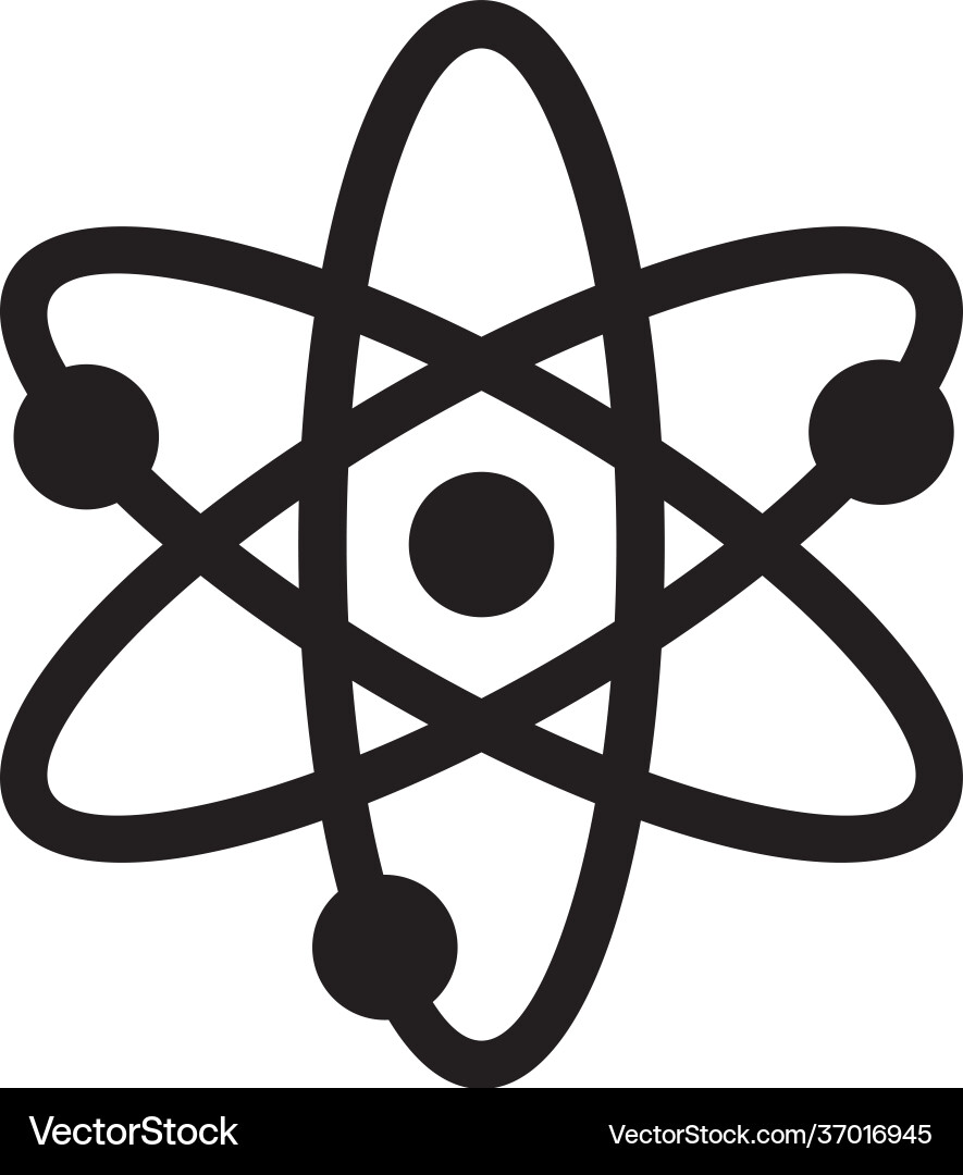 Atom Royalty Free Vector Image - VectorStock