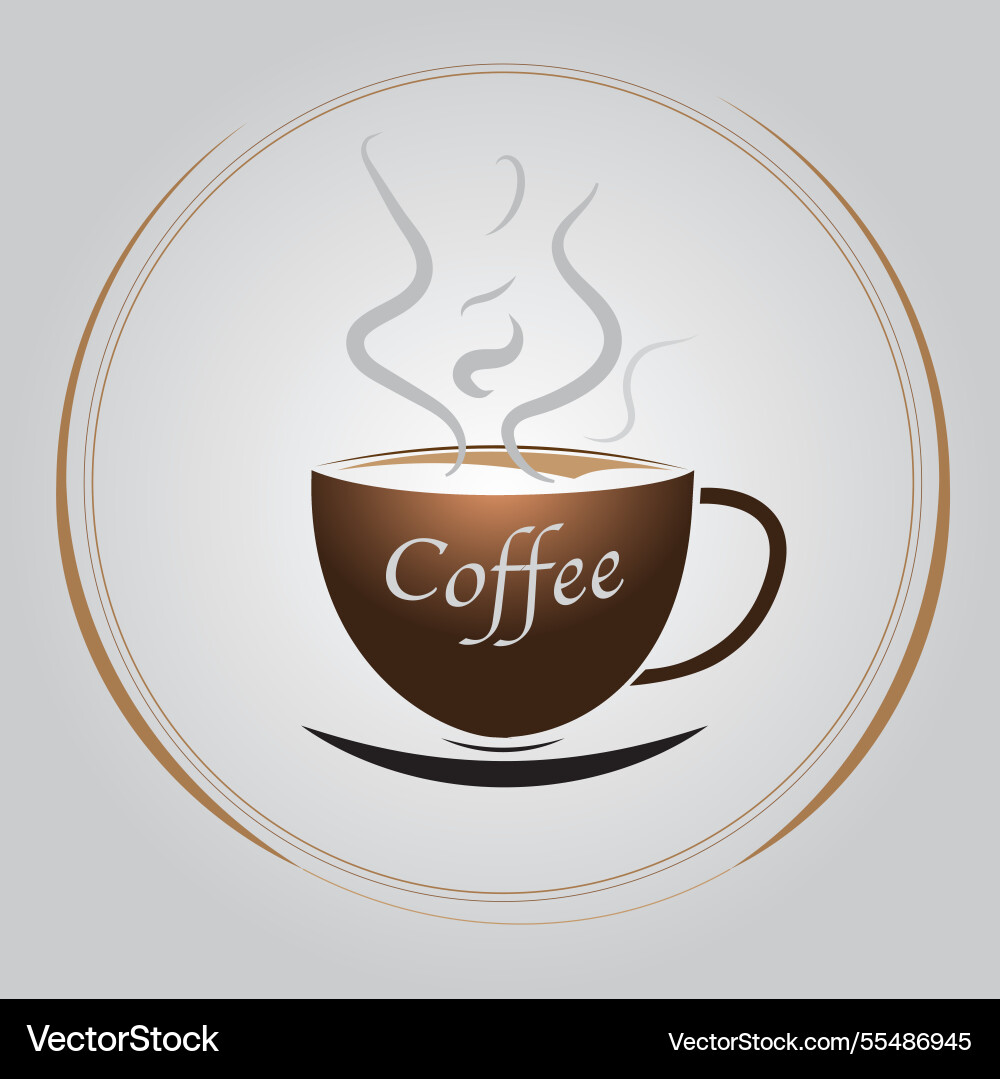 Coffee icon Royalty Free Vector Image - VectorStock