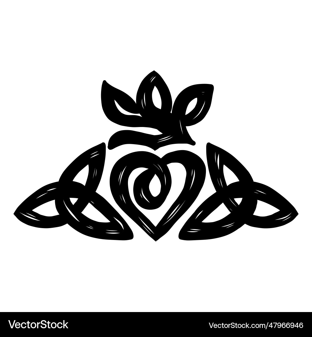 Claddagh Symbol Clip Art