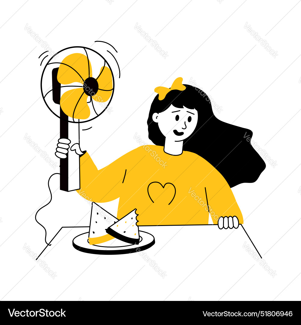 Hot summer Royalty Free Vector Image - VectorStock