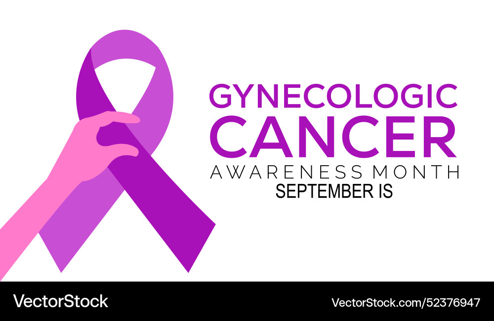 Gynecologic cancer awareness month – Royalty-Free Vector | VectorStock