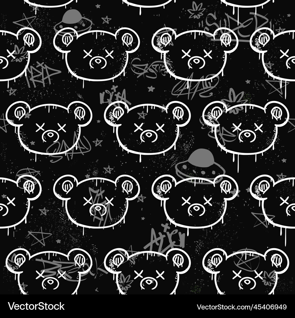 Goth Patterns Seamless Vector Images (over 550)