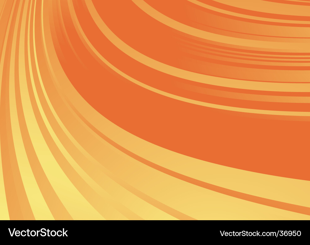 Orange rush Royalty Free Vector Image - VectorStock