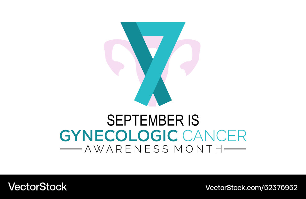 Gynecologic cancer awareness month Royalty Free Vector Image