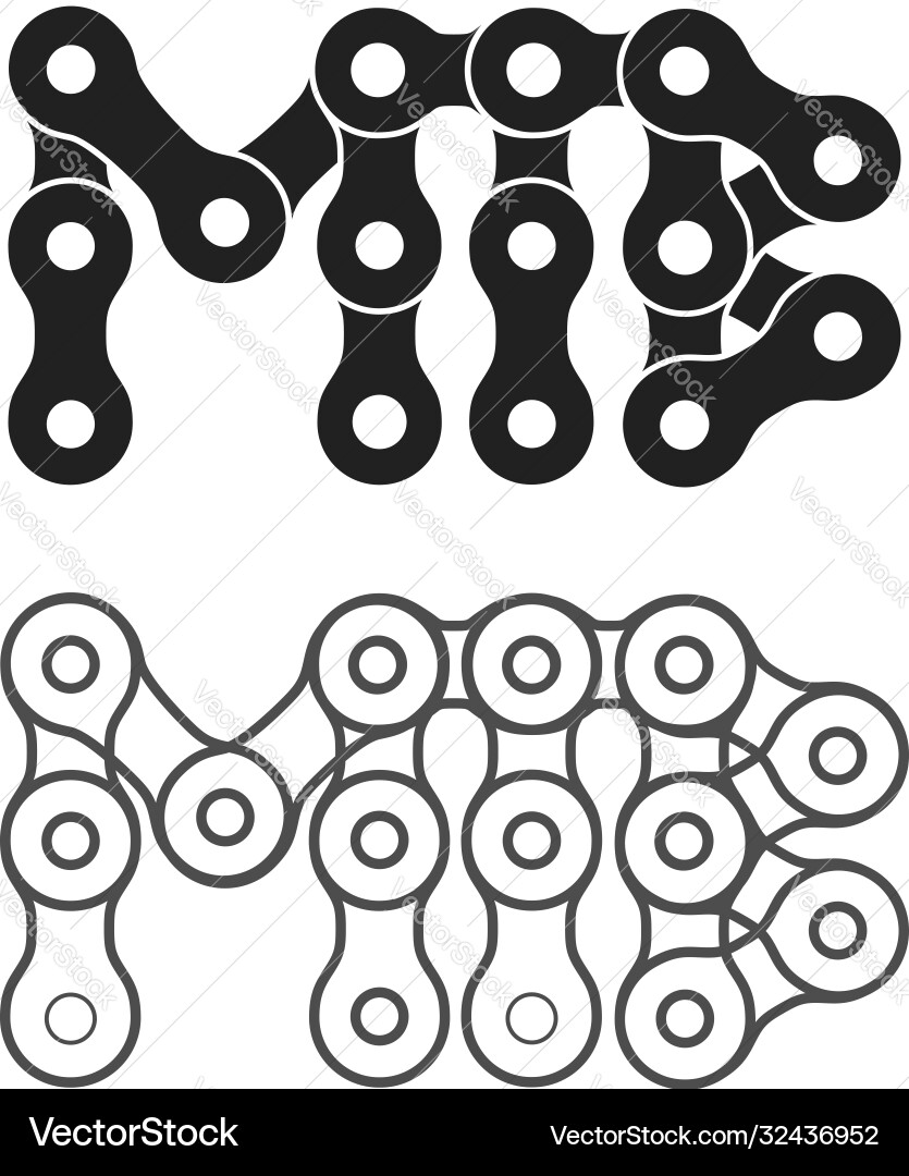 Mtb or mountain bike typography made Royalty Free Vector