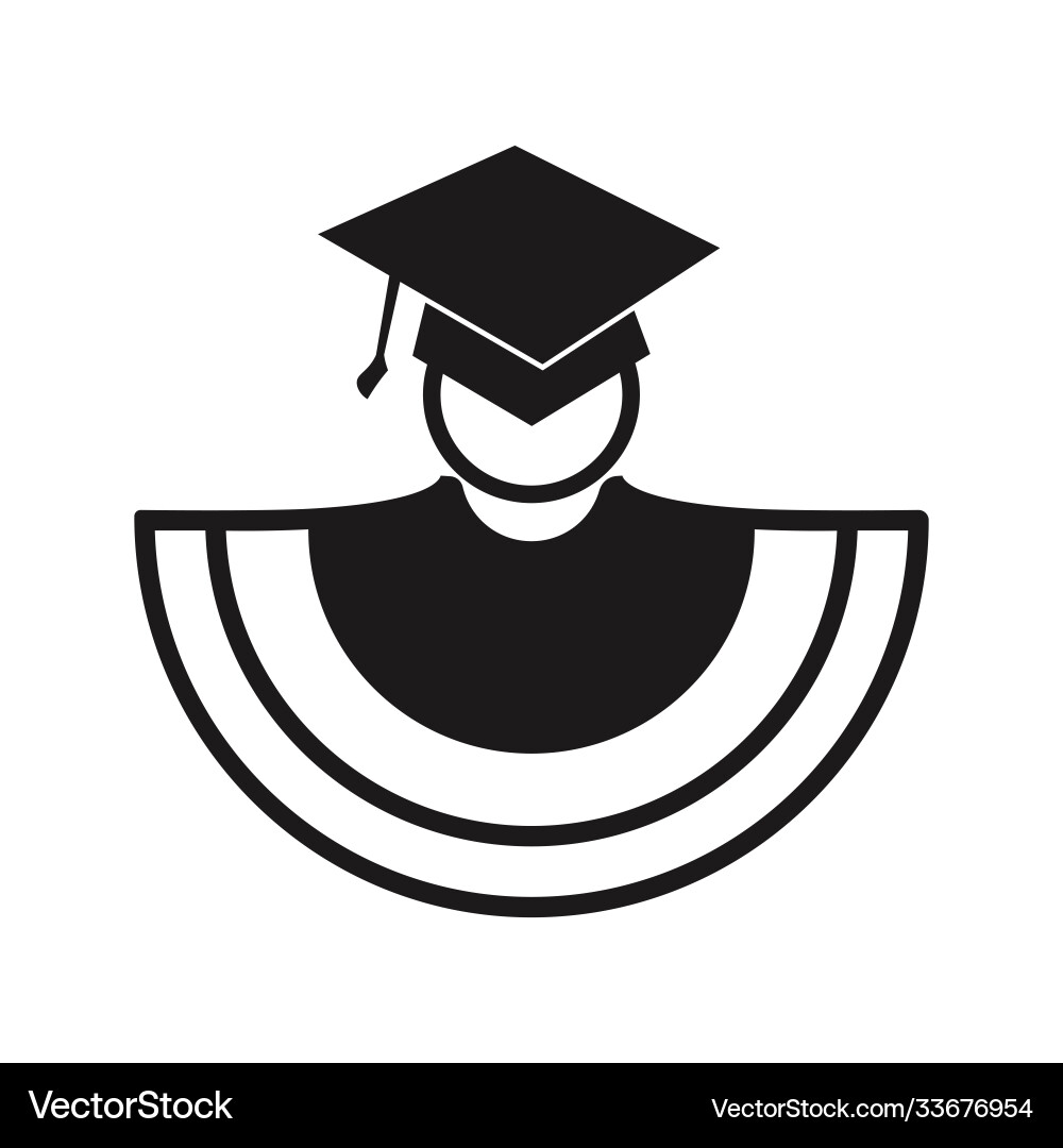 Graduation education icons for applications Vector Image