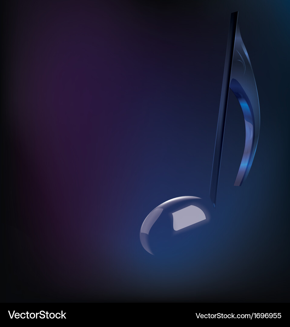 Music note1eps Royalty Free Vector Image - VectorStock