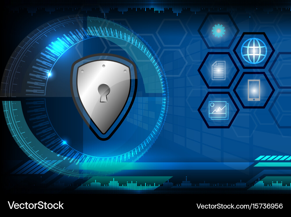 Cyber security Royalty Free Vector Image - VectorStock