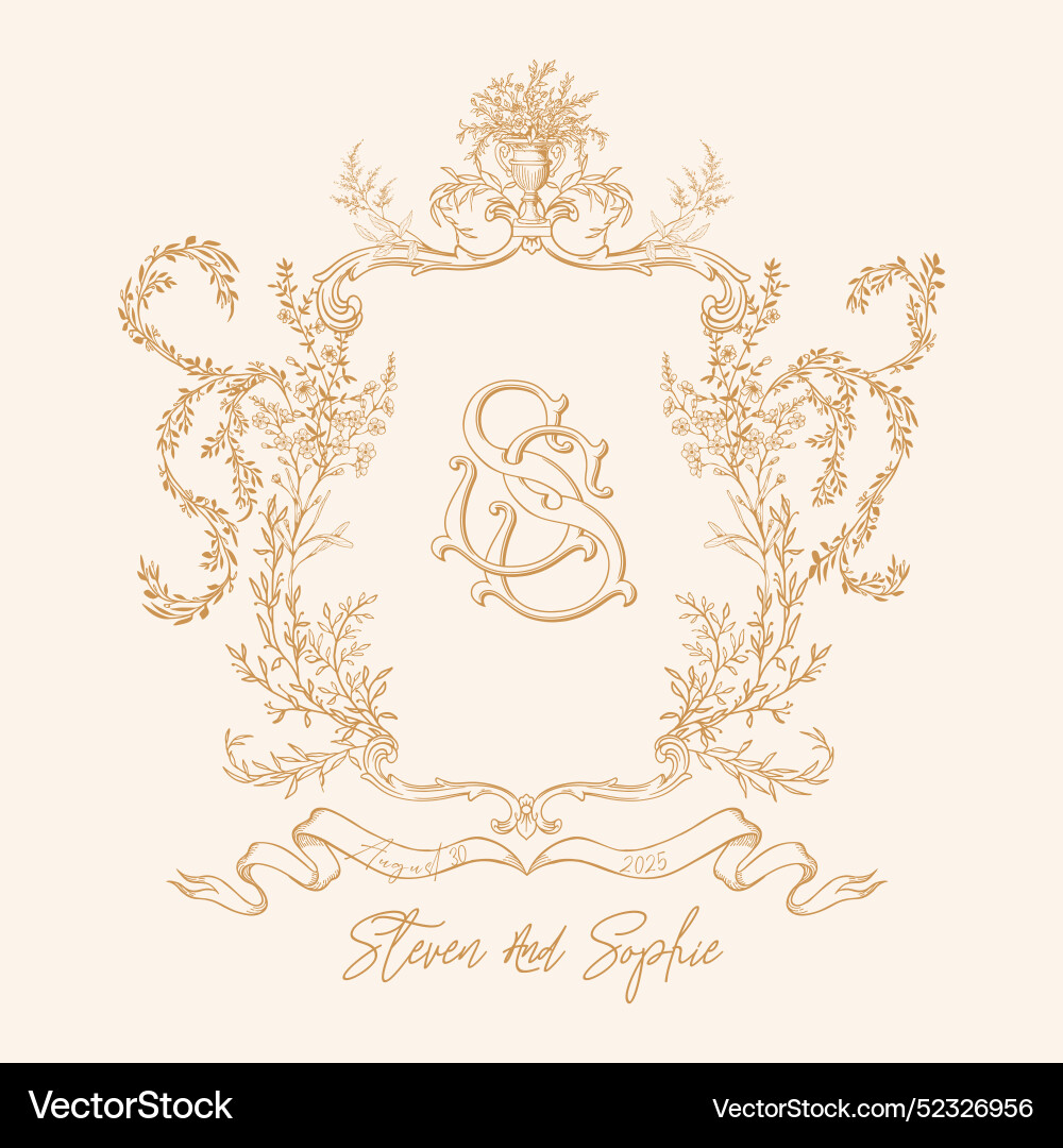 Wedding Monogram Vector Images (over 180,000)