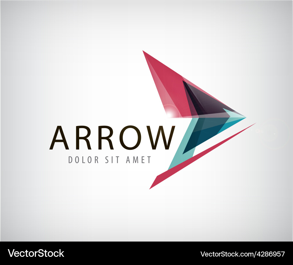 Abstract arrow Royalty Free Vector Image - VectorStock