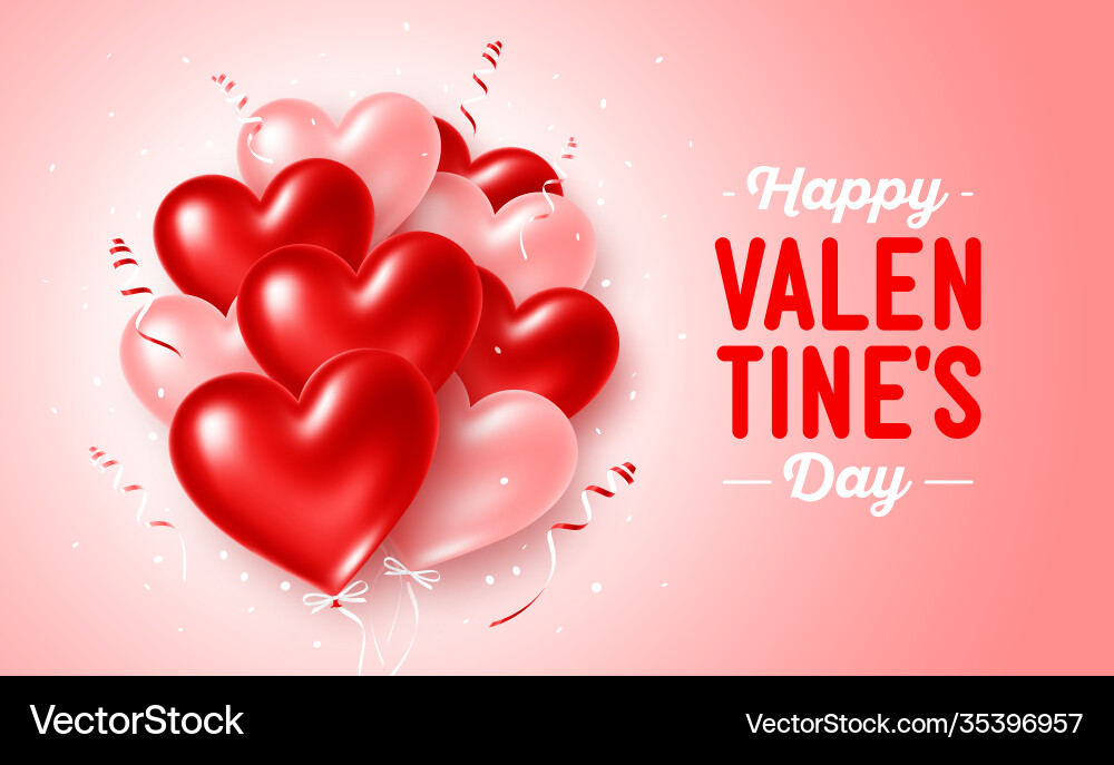 Happy valentines day holiday Royalty Free Vector Image