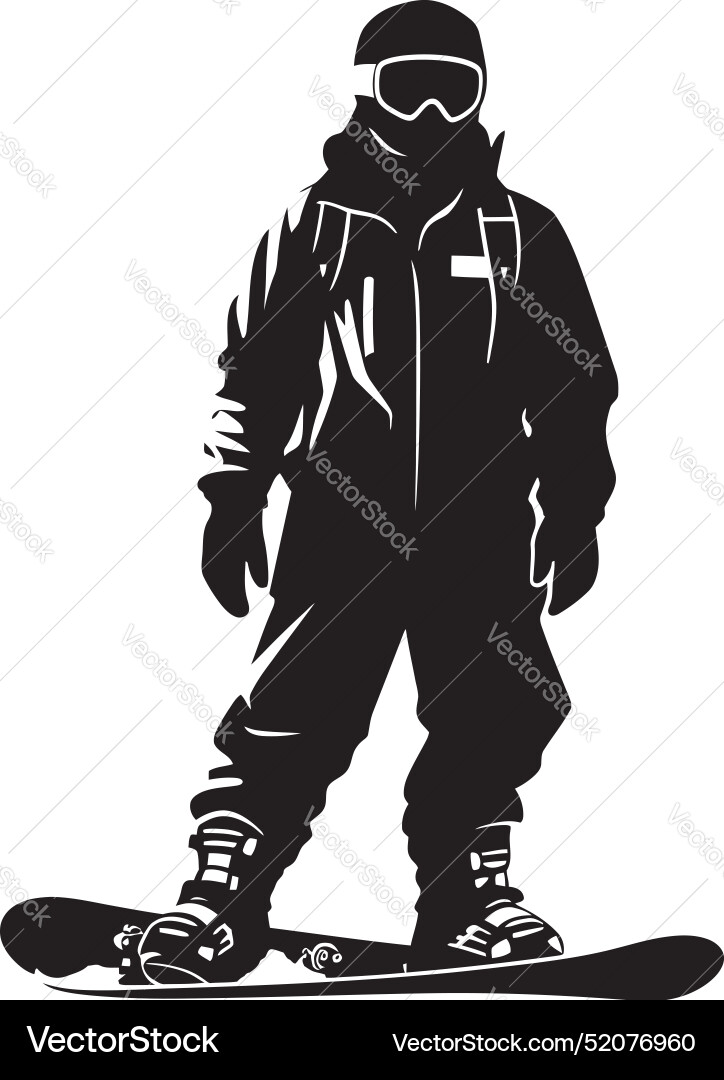 Summit shredder snowboarding man icon design Vector Image